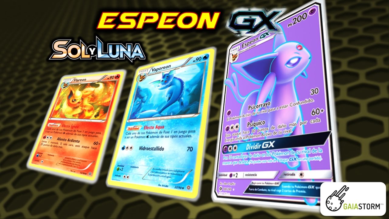 Espeon GX Deck - Mazo Sol y Luna/Primal Clash - Sun & Moon [Pokémon TCG ...