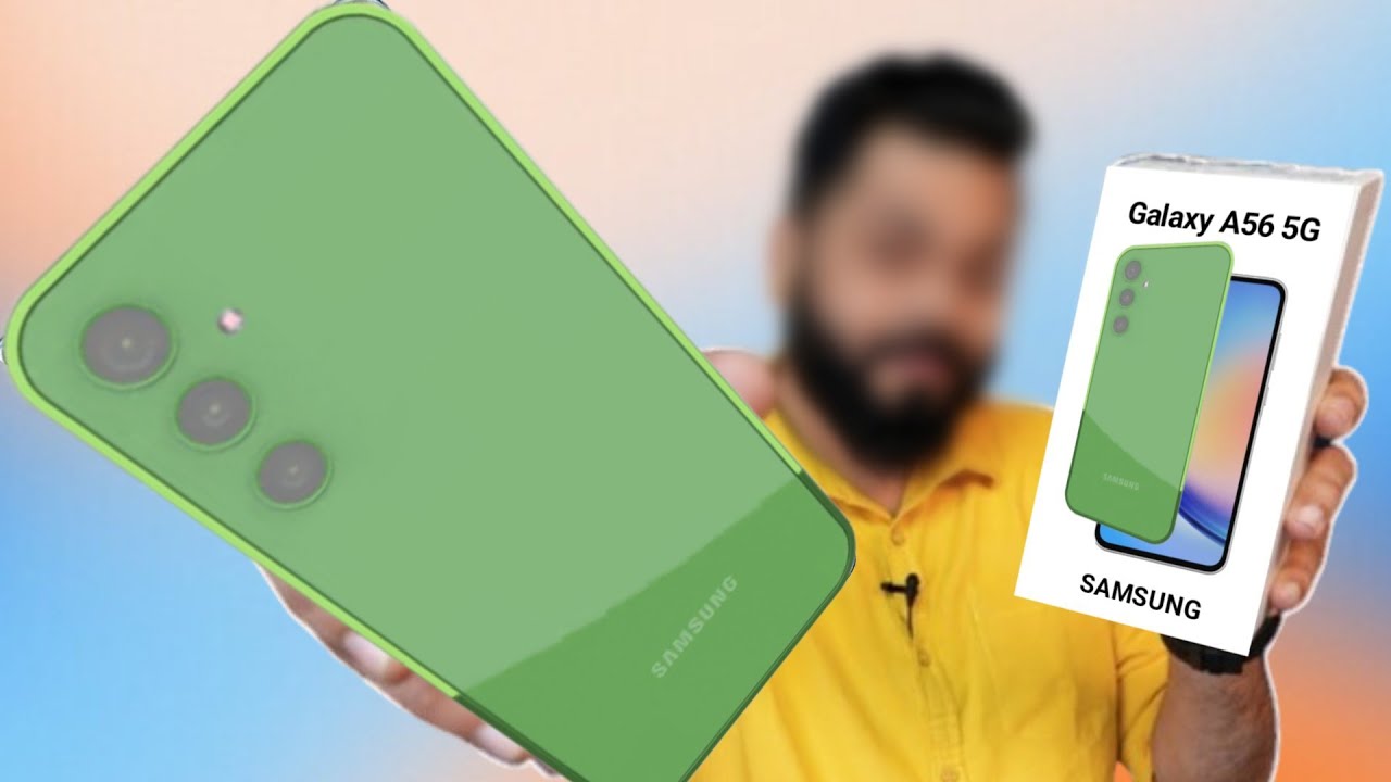 Samsung Galaxy A56 5G Unboxing, price & first look - YouTube