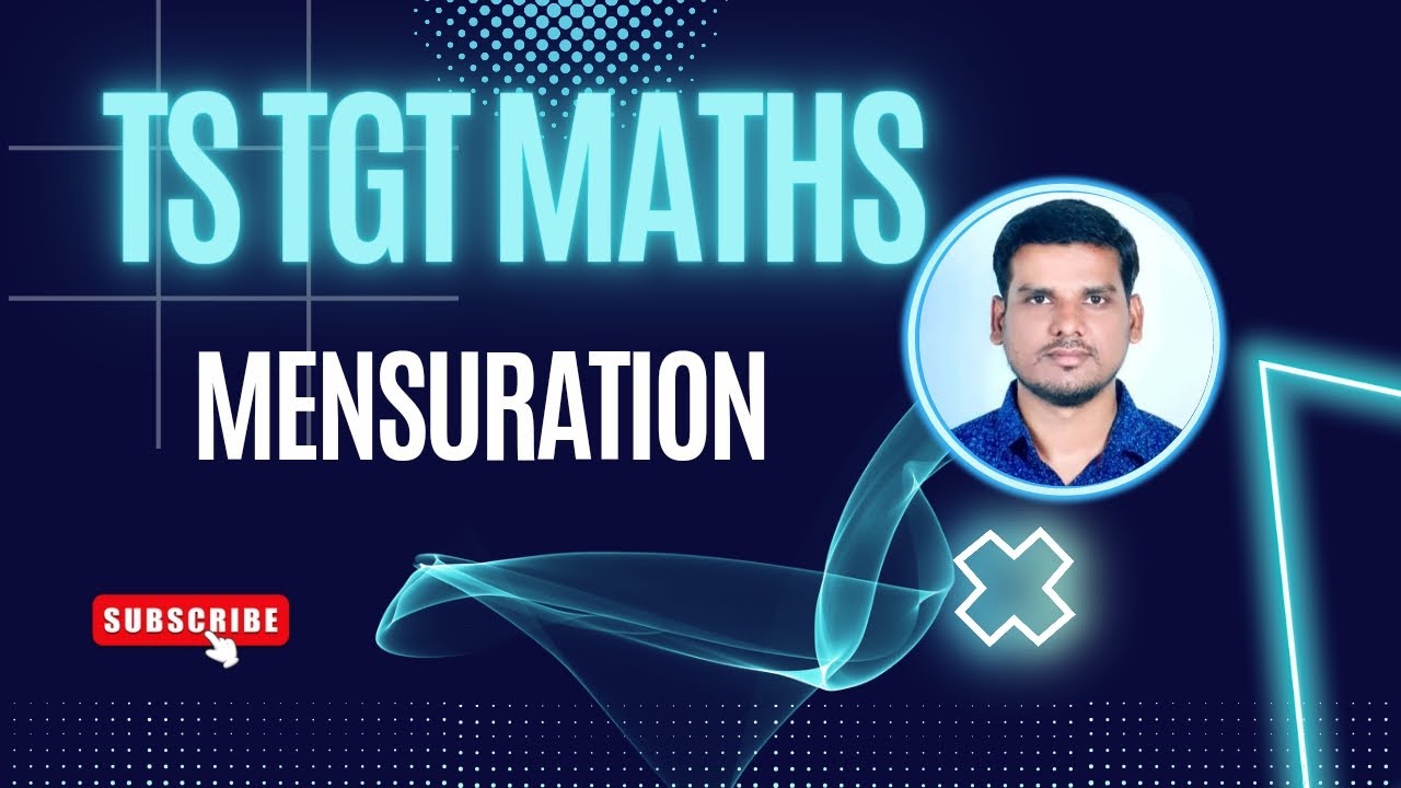 TS Gurukula TGT MATHS||Mensuration Solutions|| TGT/PGT/JL/DL MATHS ...