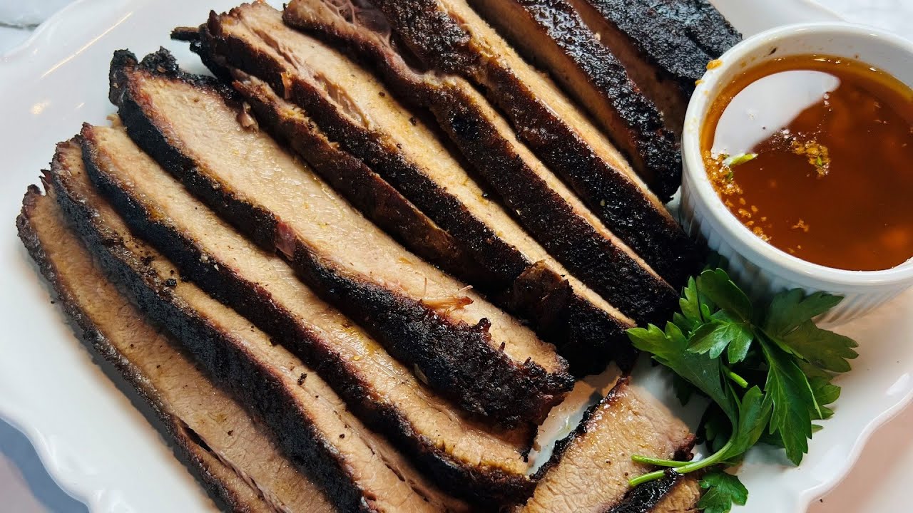 Barbecue Brisket and Cowboy Butter Recipe - YouTube