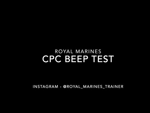 Royal Marines bleep Test | 20m beep test - YouTube