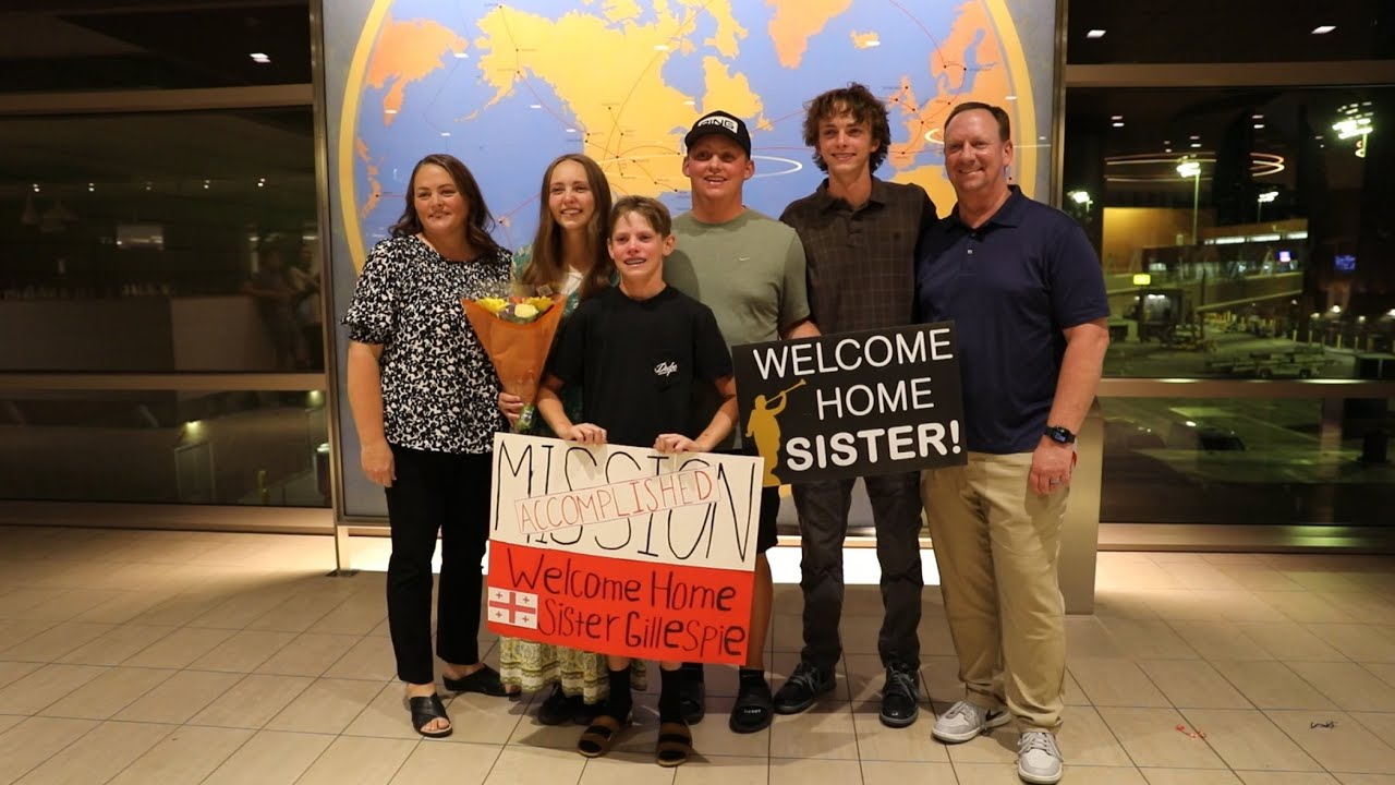 Welcome Home Sister Gillespie - YouTube