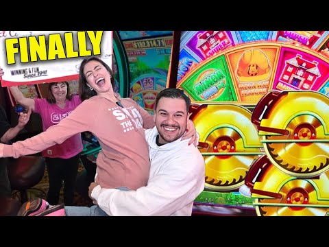 Security Rushed OVER To See Our BIGGEST $1 Million Huff n Puff Win EVER!!