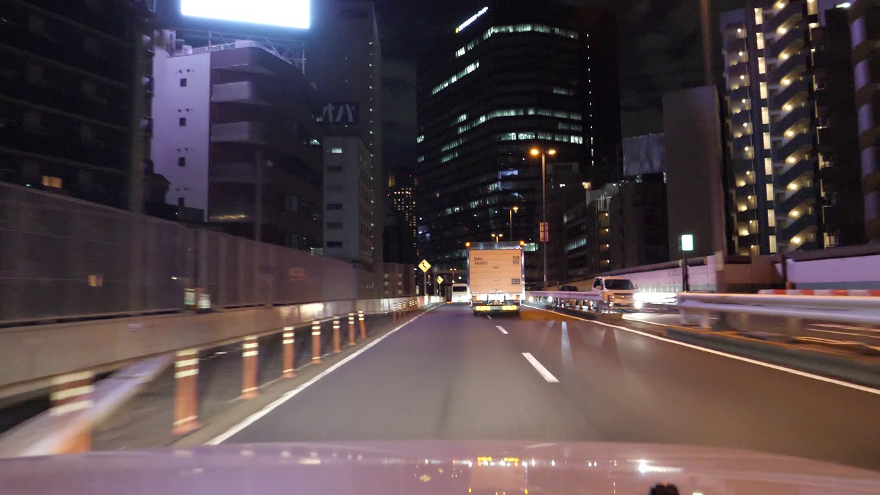 Tokyo Expressway night drive 首都高 晴海 鈴ヶ森 - YouTube