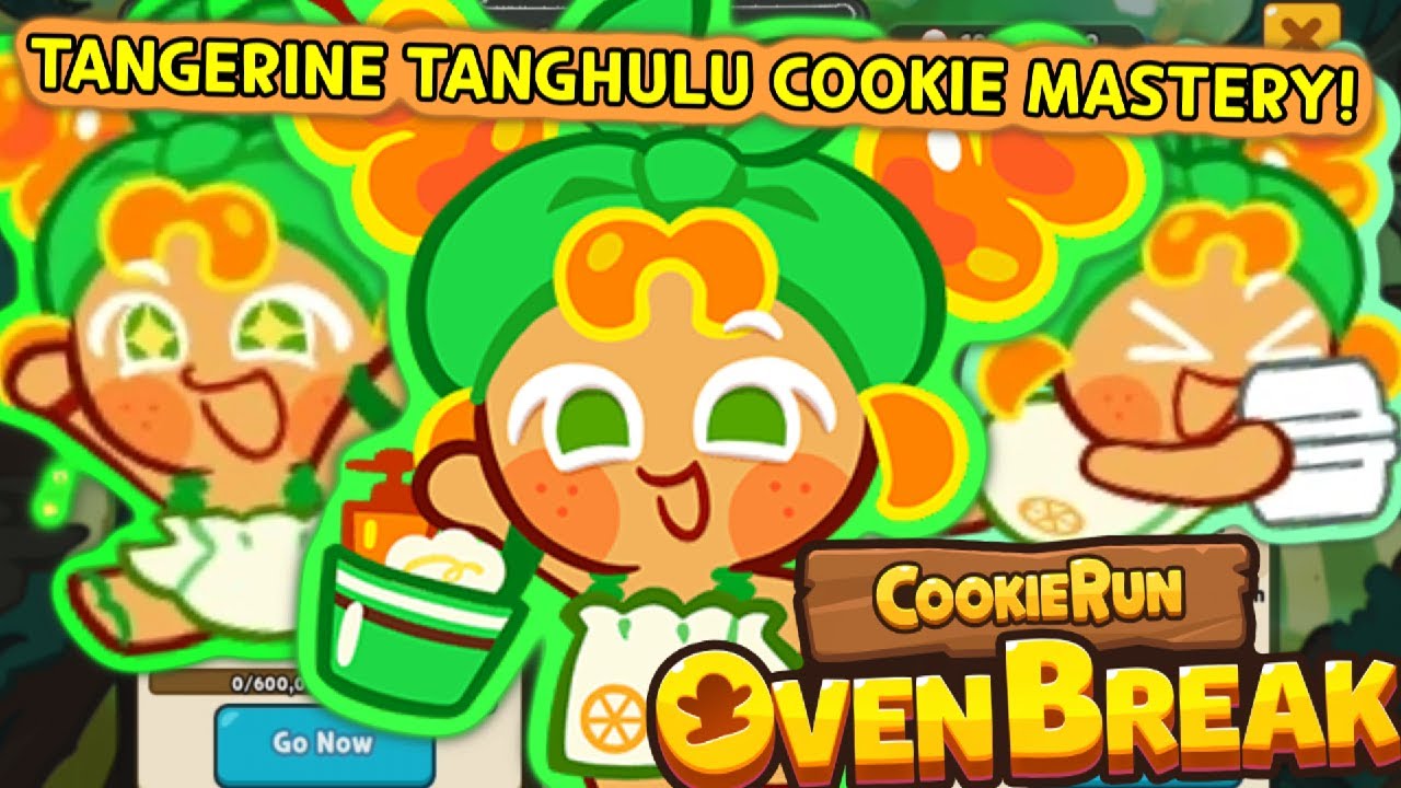 TANGERINE TANGHULU COOKIE MASTERY MISSION! (Cookie Run: OvenBreak) - YouTube