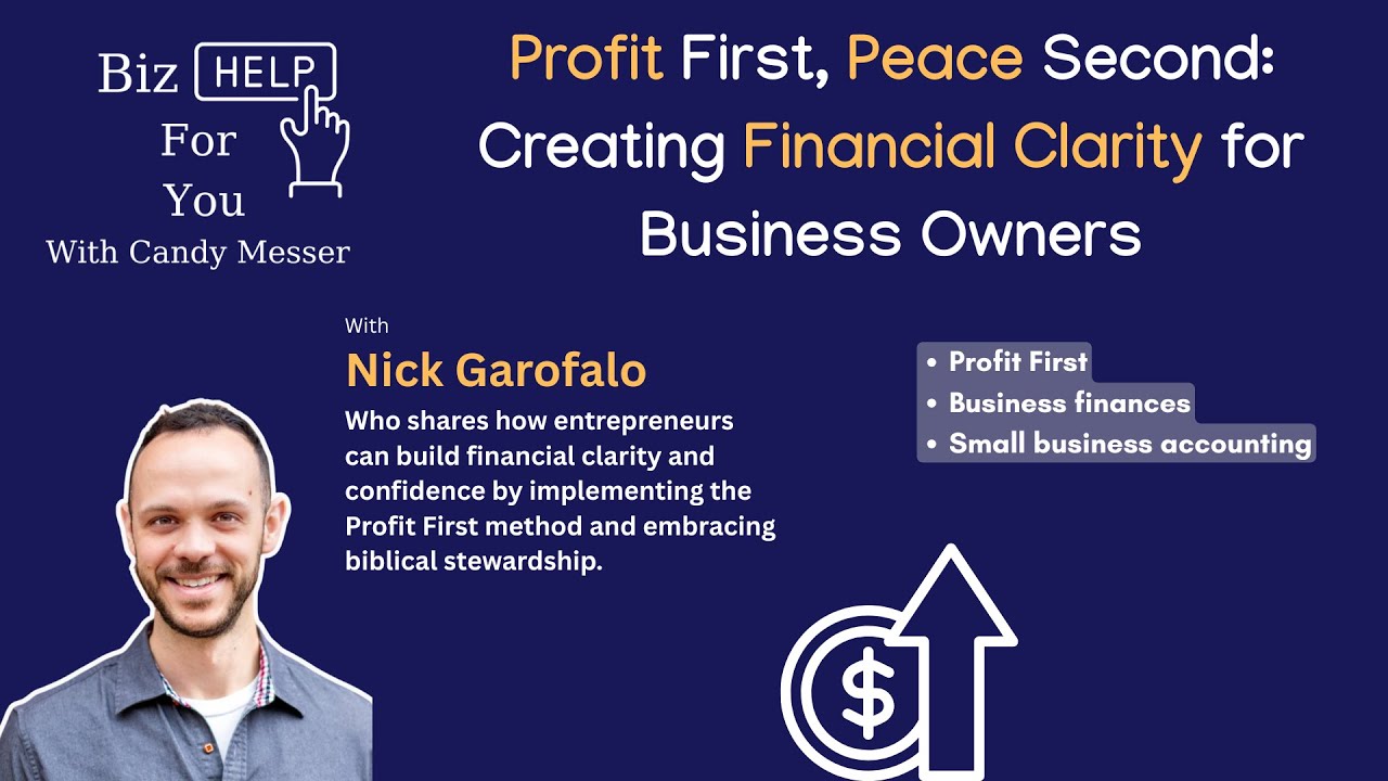 Profit First, Peace Second: Creating Financial Clarity for Business ...