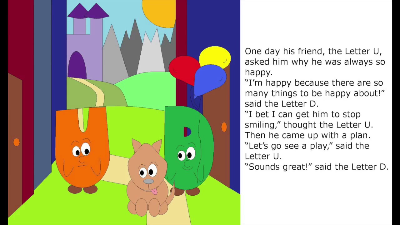 The Happy Letter D - YouTube