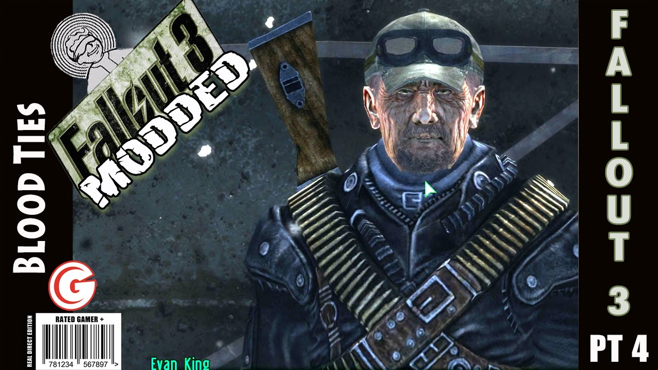 Lets Play Fallout 3 [modded] - Part 4 - Blood Ties - YouTube