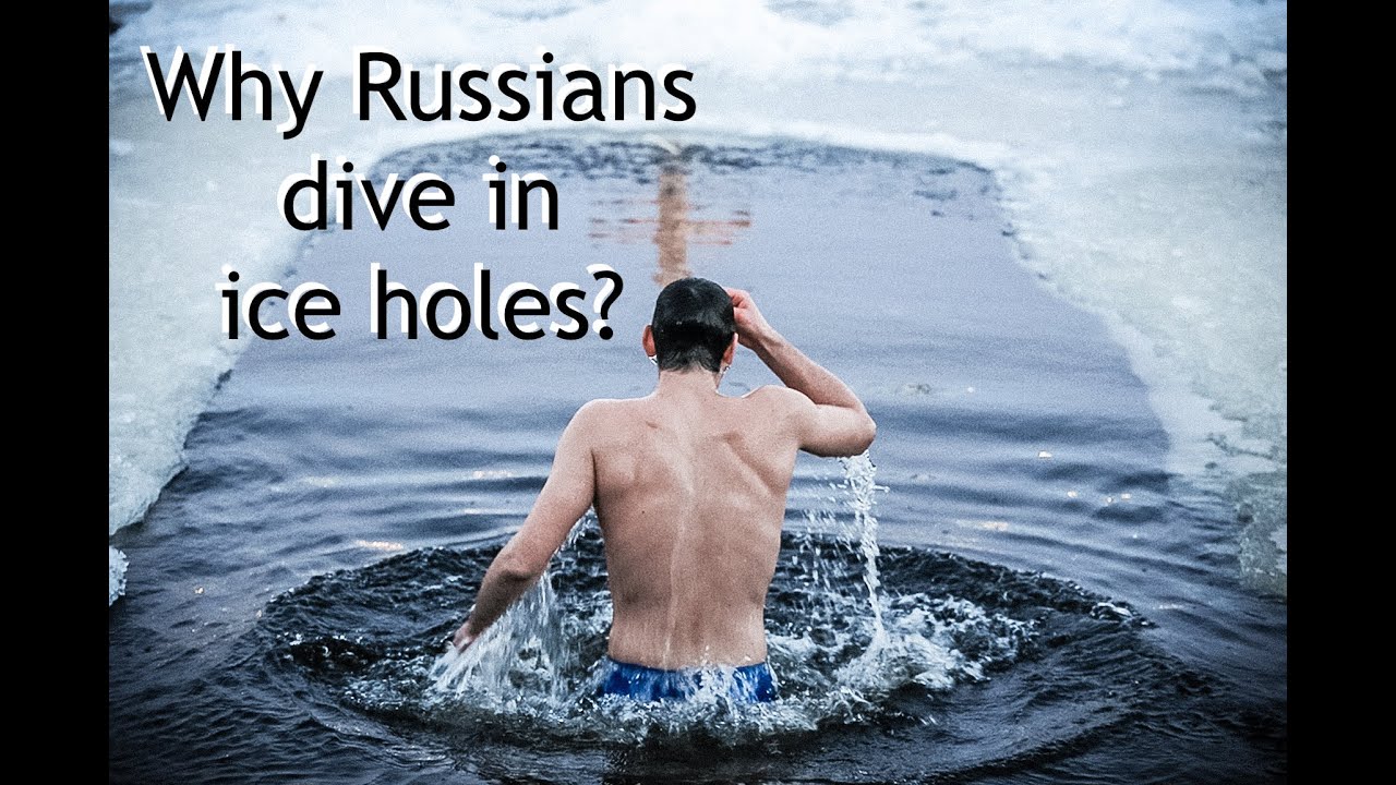 Russian Epiphany Why do Russians dive in ice holes? - YouTube