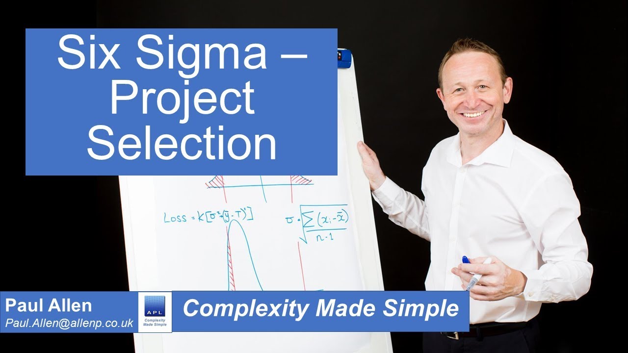 Six Sigma - Project Selection - YouTube