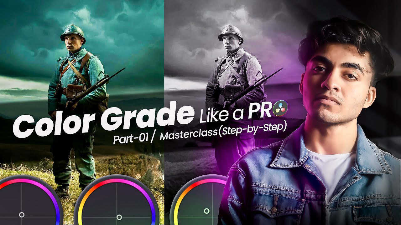 Color Grade Like a Pro – DaVinci Resolve Masterclass | Full Beginner ...