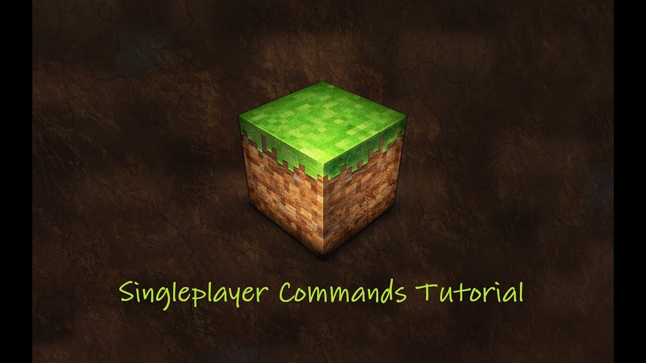 Singleplayer Commands & WorldEdit (im Singleplayer) Installation/Tutorial [German] [HD] - YouTube