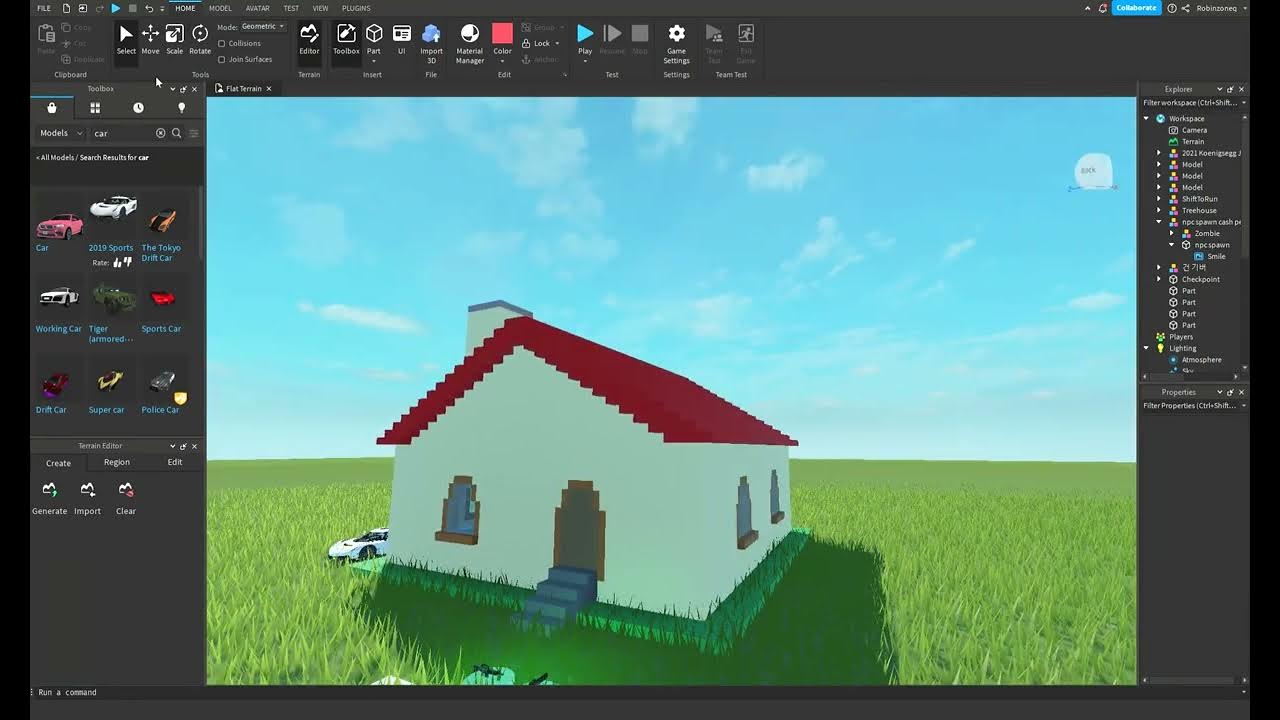 Vytvářím si vlastní hru v roblox!!!!! - YouTube