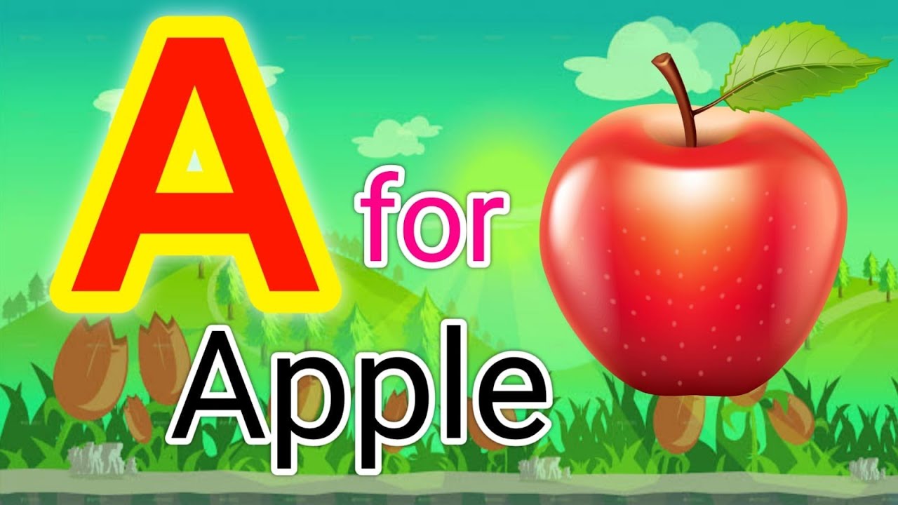 abcd,A for Apple B for Ball, Alphabets, abc learning for toddlers, abc ...