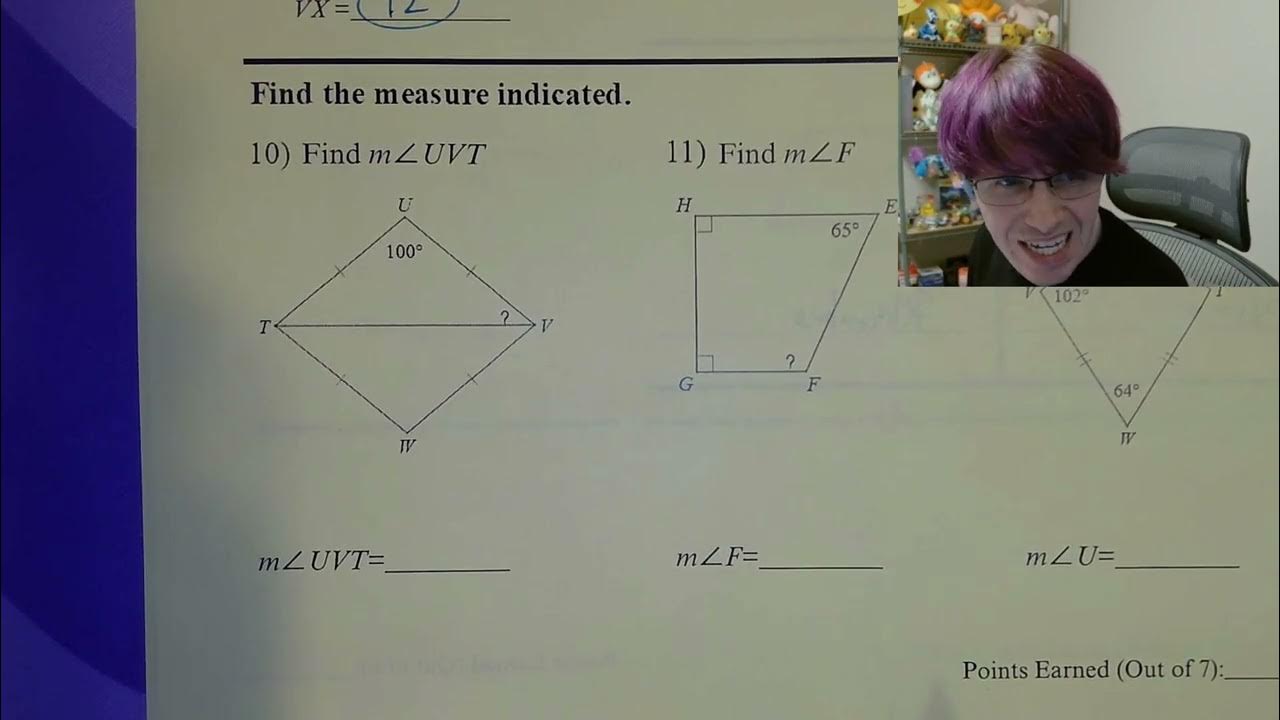 Geometry Unit 4 Test Review - YouTube