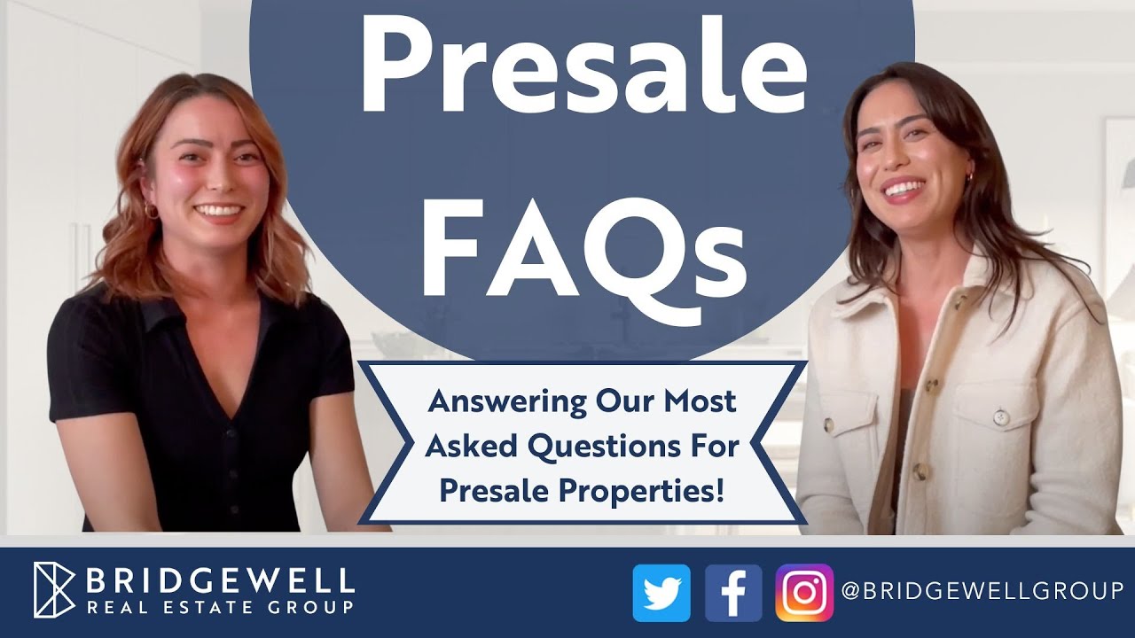 Presale FAQs - The Most Frequently Asked Questions We Get Asked ...