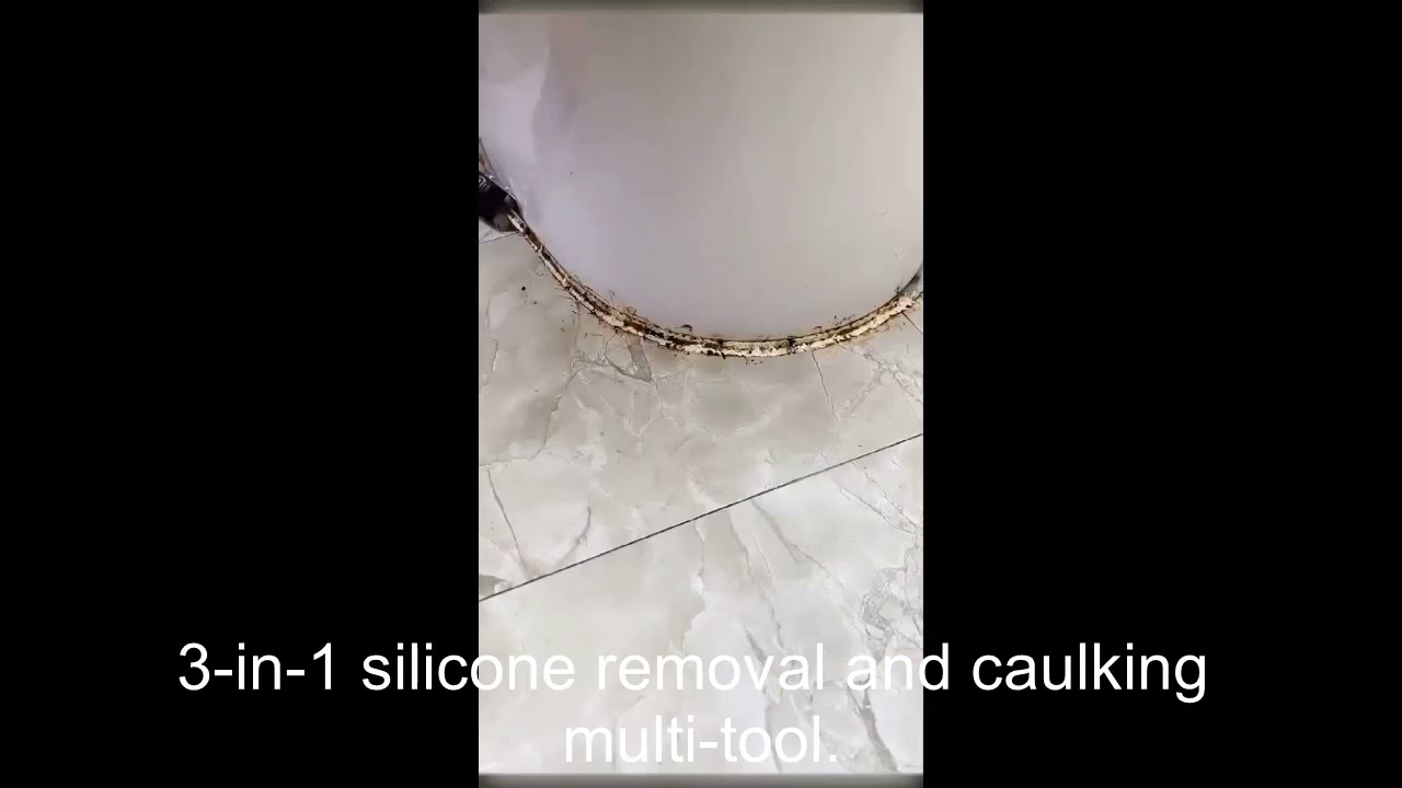 3 in 1 silicone removal and caulking multi tool - YouTube