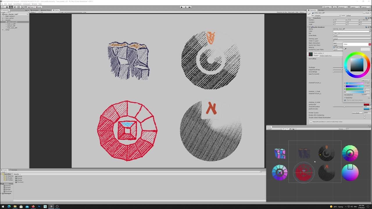 [Unity] #1 Basics. Toon Shader / Pencil Style Effect - YouTube