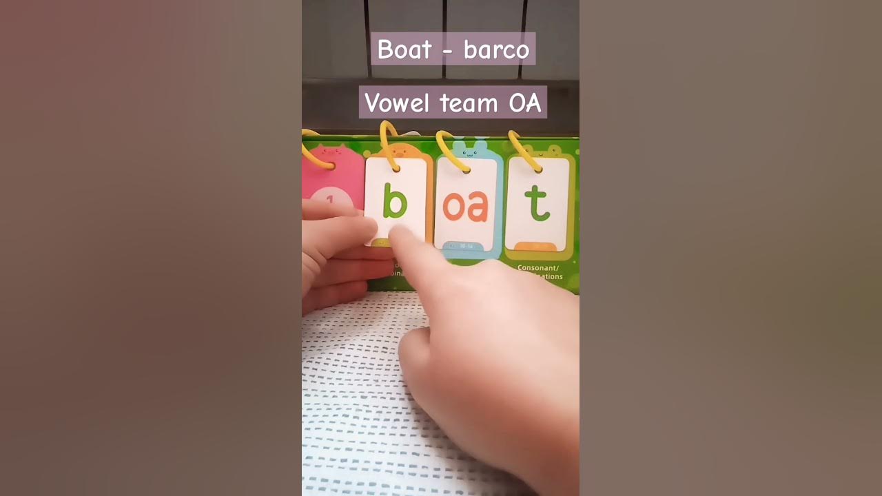 Vowel team OA #english #dicasdeinglestodosdias - YouTube