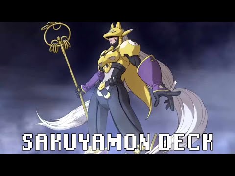 Digimon TCG: Yellow Sakuyamon Deck (BT10) - YouTube