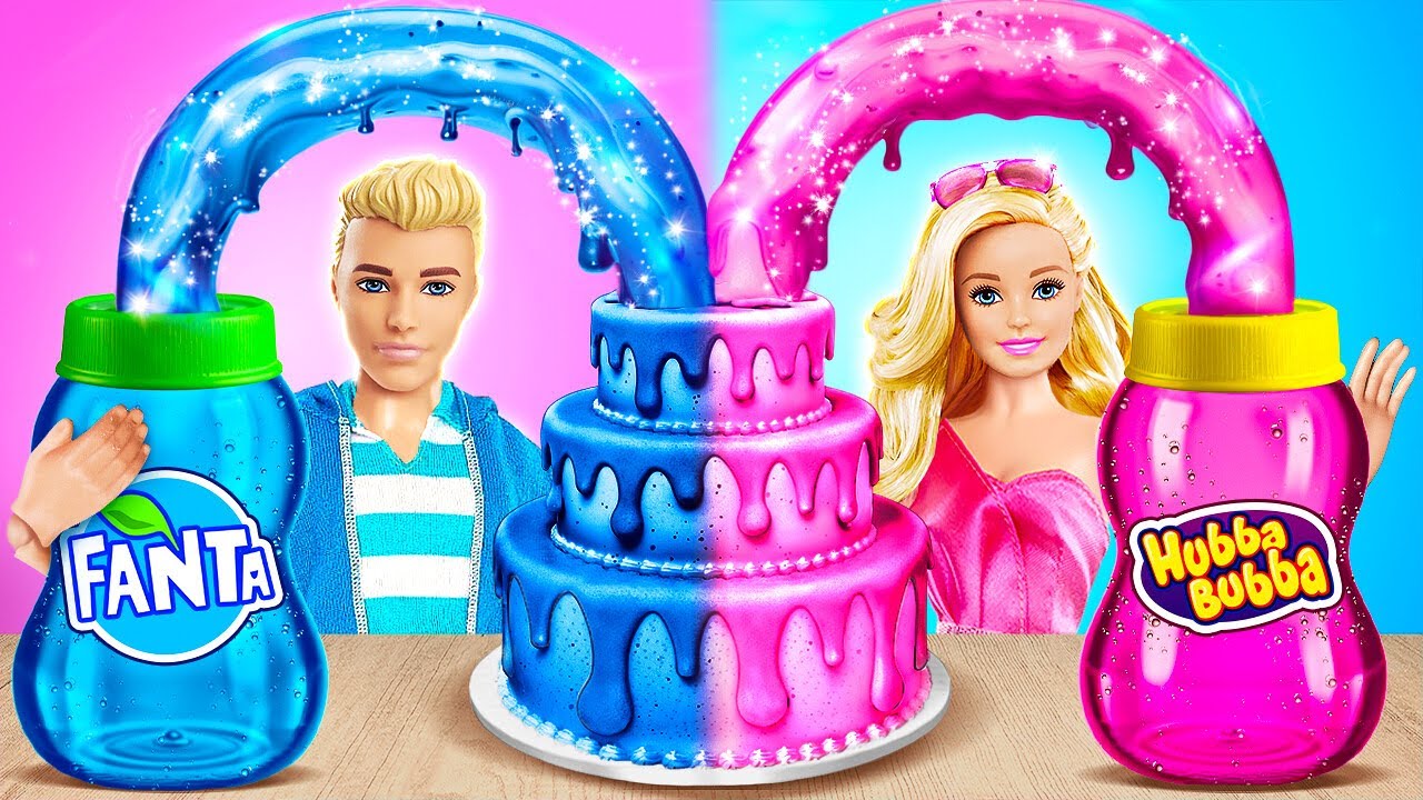 PINK VS BLUE CHALLENGE 🩷🩵 Who is better? 😱 Candy Battle by TikTok 💝 One ...