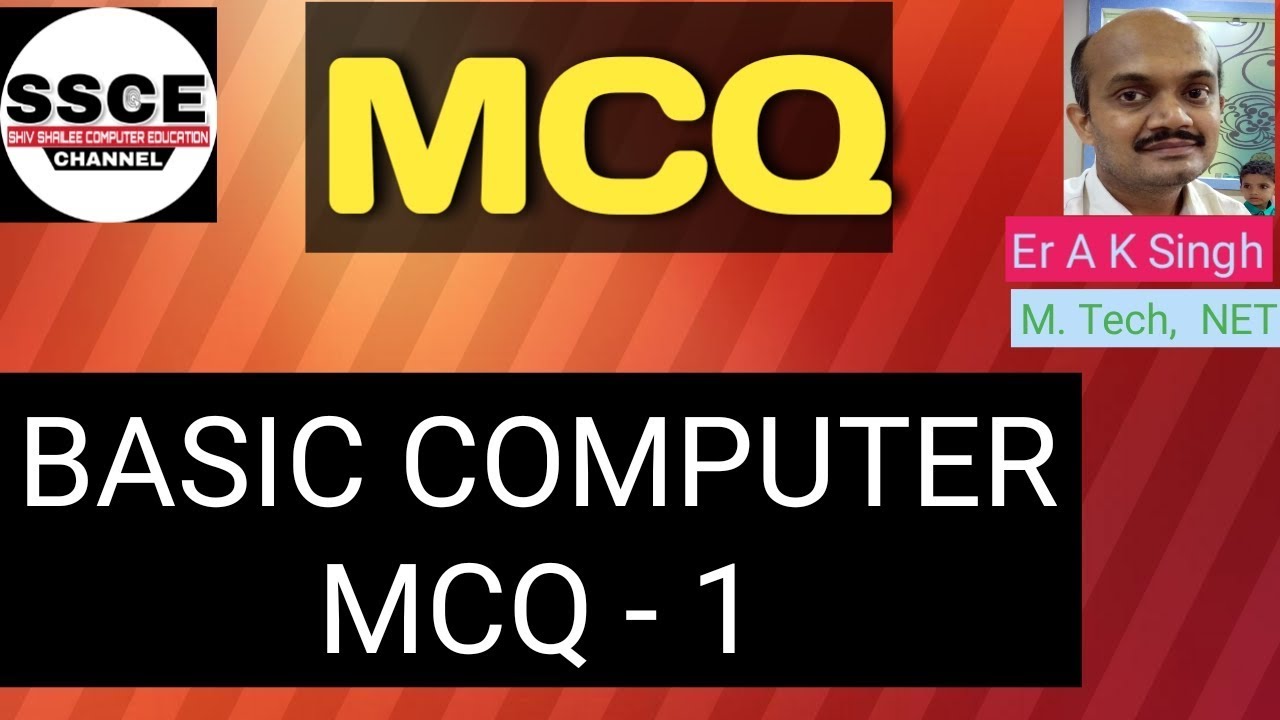 BASIC COMPUTER MCQ - 1 - YouTube