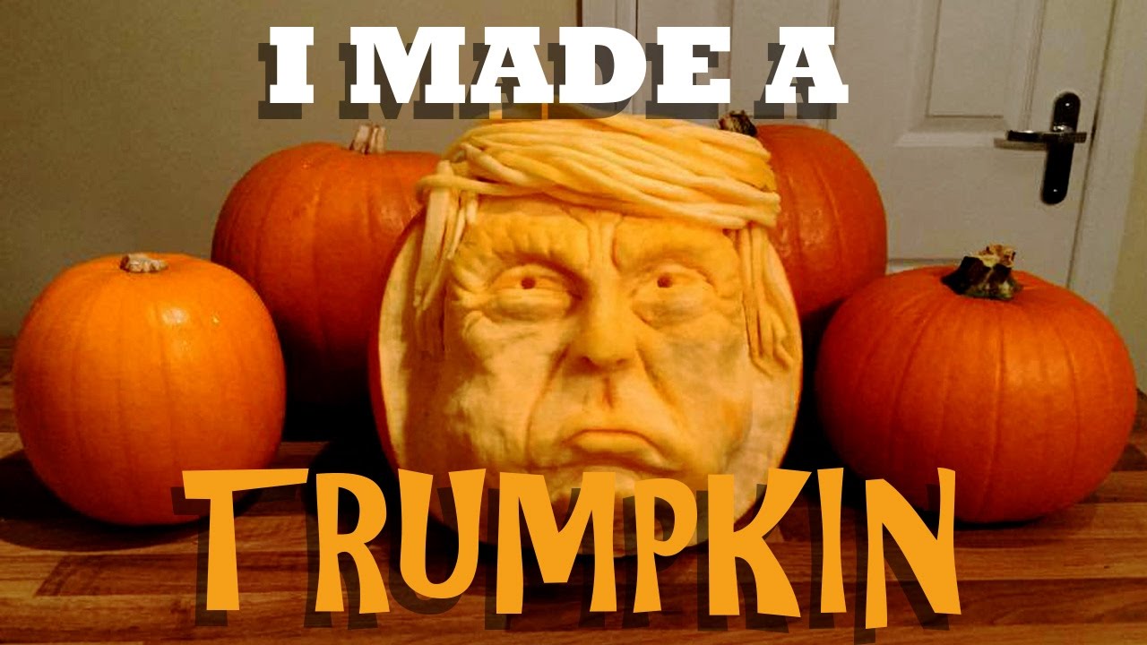 I made a Trumpkin! - YouTube