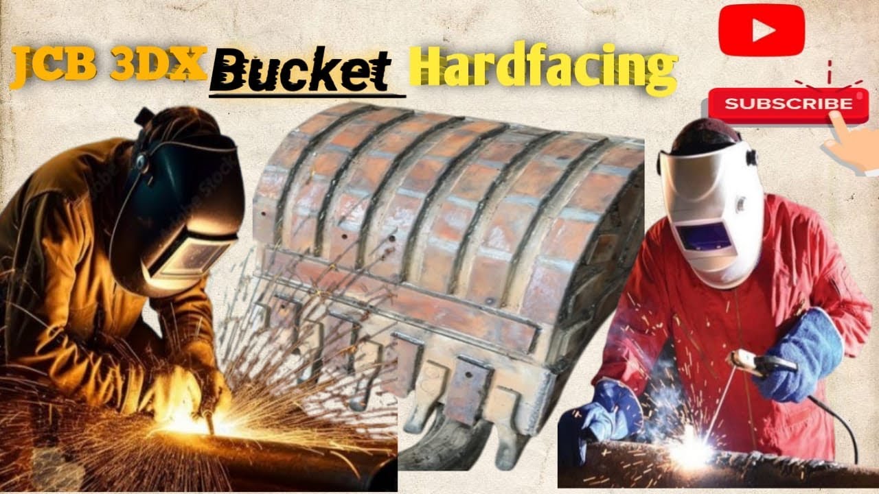 JCB 3DX Bucket Hardfacing - YouTube