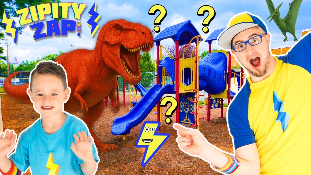 Hidden Dinosaurs at the Playground! | Fun Riddle Adventure for Kids ...
