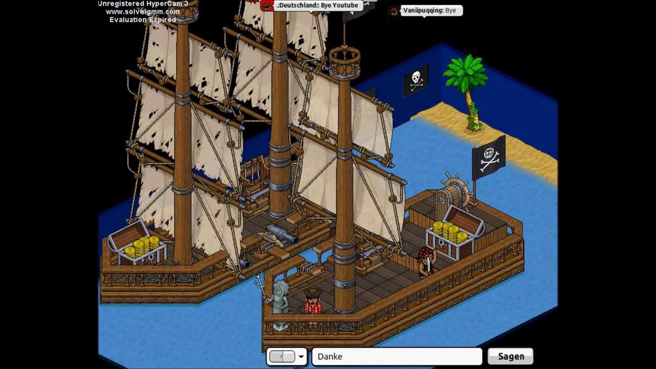 Habbo - Film Piraten Angriff Vorschau - YouTube