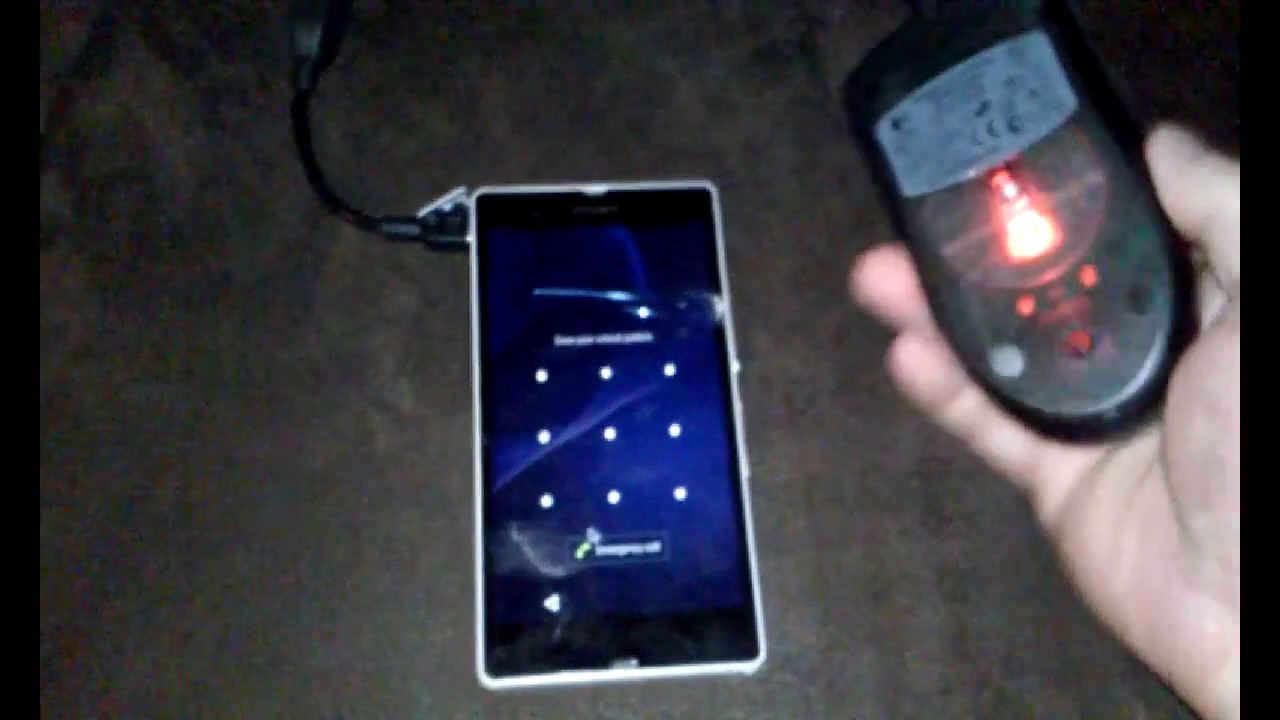 Xperia touchscreen unlock hack - YouTube