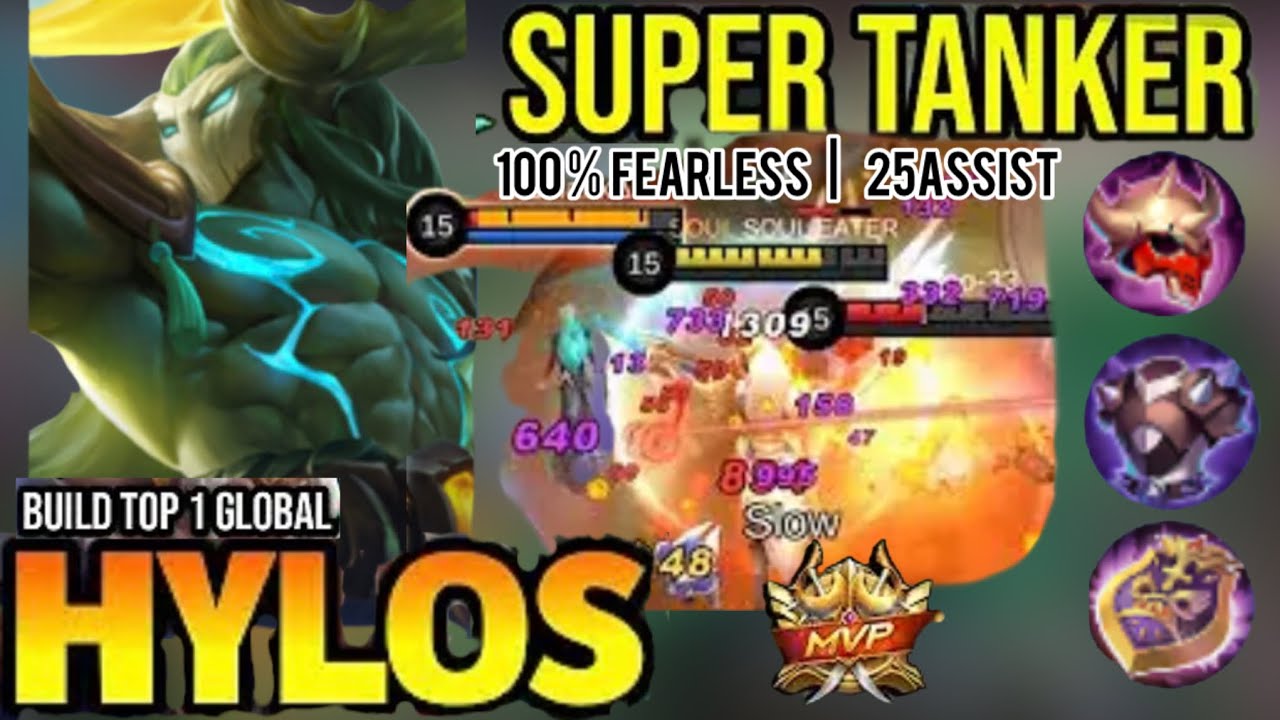 BEST BUILD FOR HYLOS 2024 | BUILD TOP GLOBALHYLOS GAMEPLAY | MOBILE ...