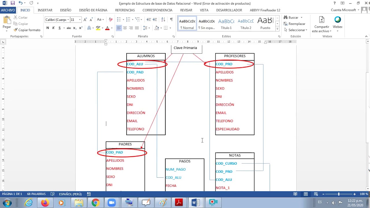 Clave primaria Y clave Secundaria en una BDD - YouTube