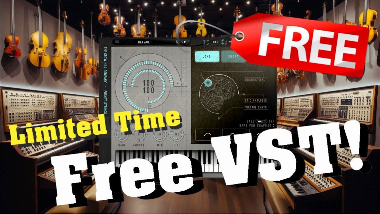 【Limited Time Free!】HURRY!😲New Orchestral Strings & Synth VST! Pocket ...