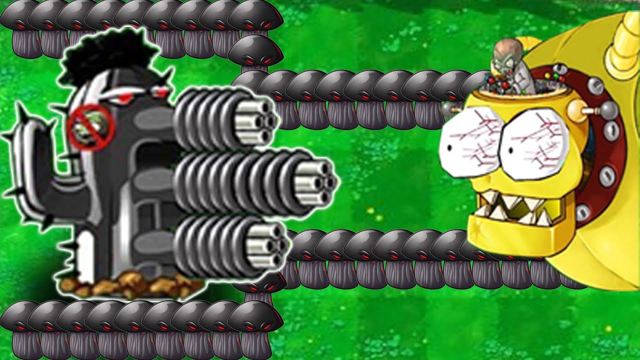 DOOM Cactus x 999 Doom-shroom vs Dr.Zomboss | Plants vs Zombies Battlez ...