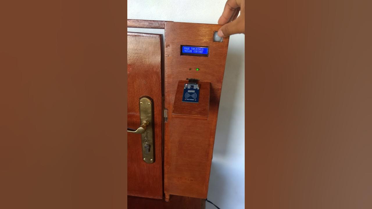 control de acceso RFID arduino uno - YouTube