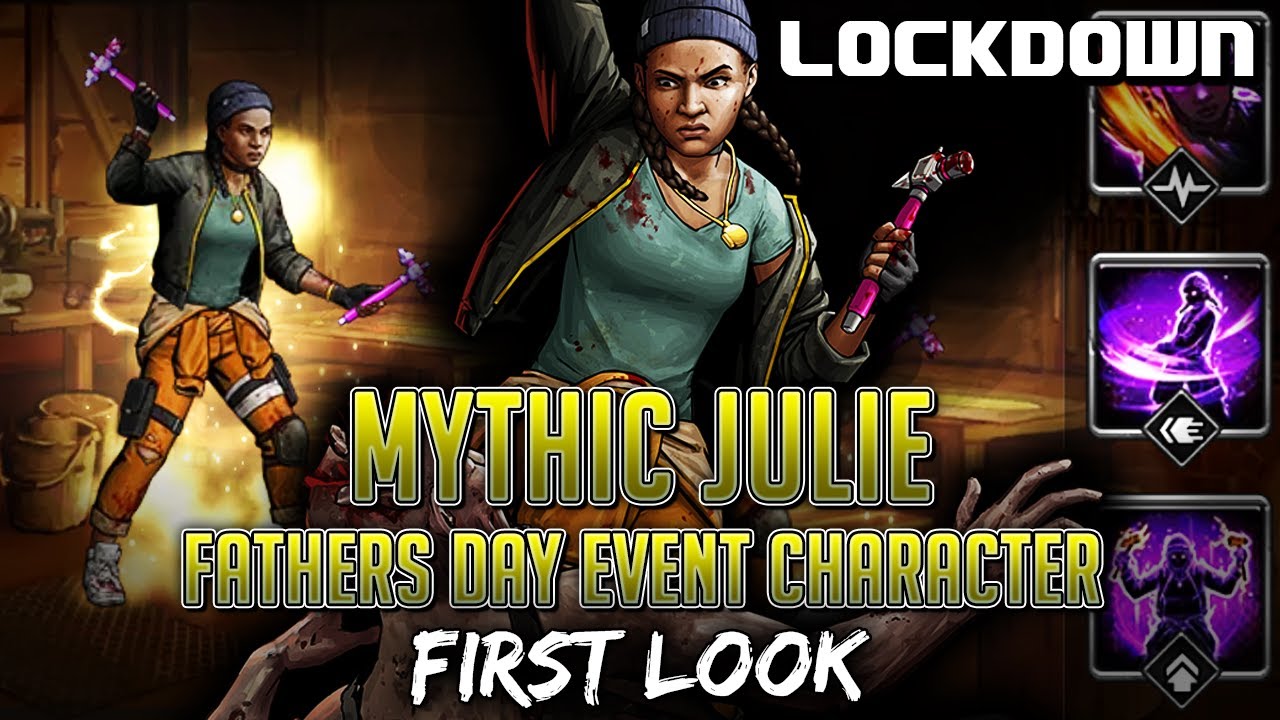 TWD RTS: Mythic Julie, Fathers Day Event Character! The Walking Dead ...