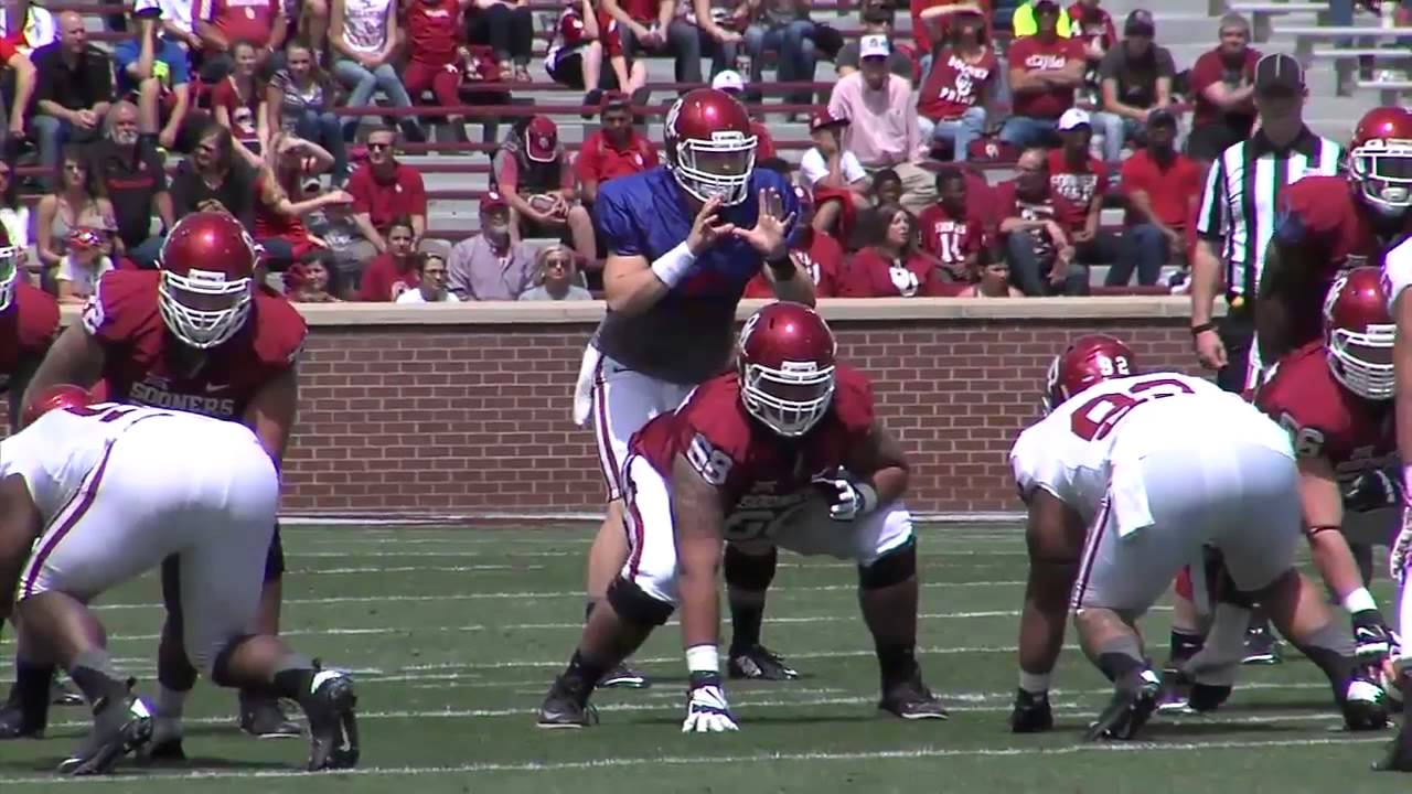 OU Spring Game Analysis - YouTube