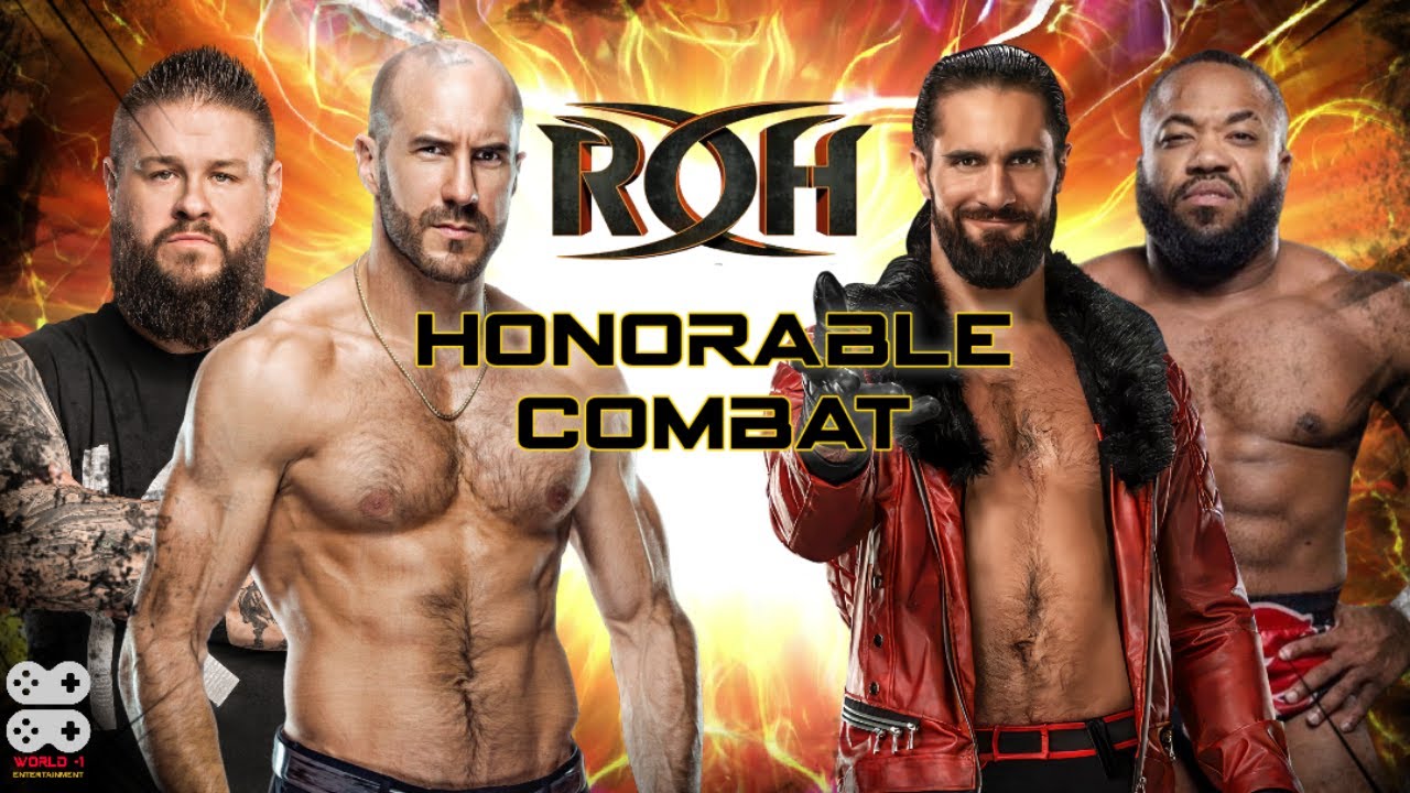WWE x ROH Honorable Combat (WWE 2K22 PS5) - YouTube