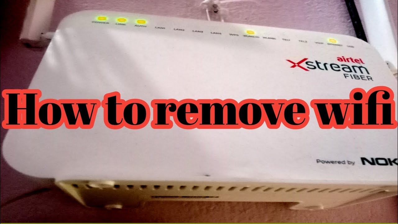 How To Remove Wifi Password TechChalisa YouTube How To Remove Wifi Password TechChalisa YouTube