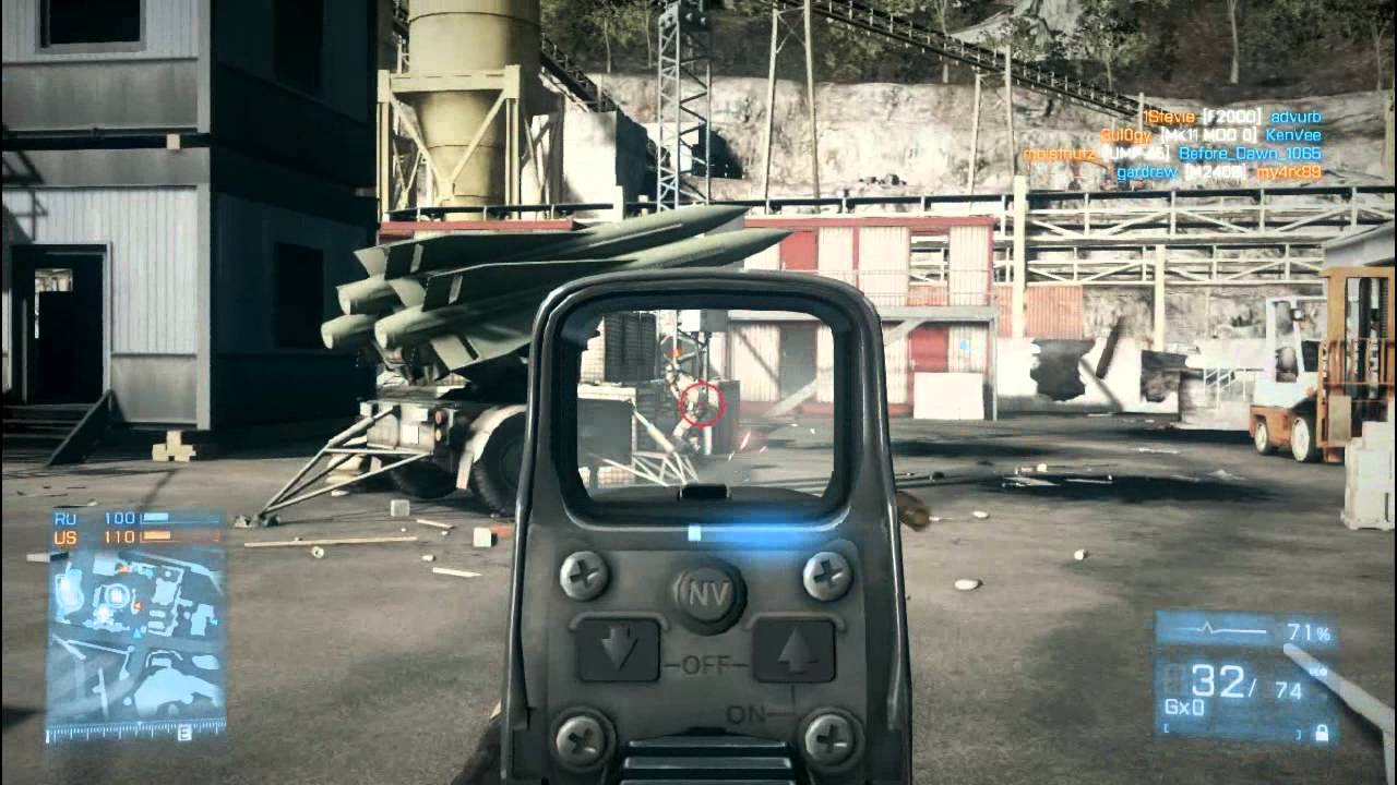 BF3 • P90 C4 M27 IAR Kill Montage - YouTube