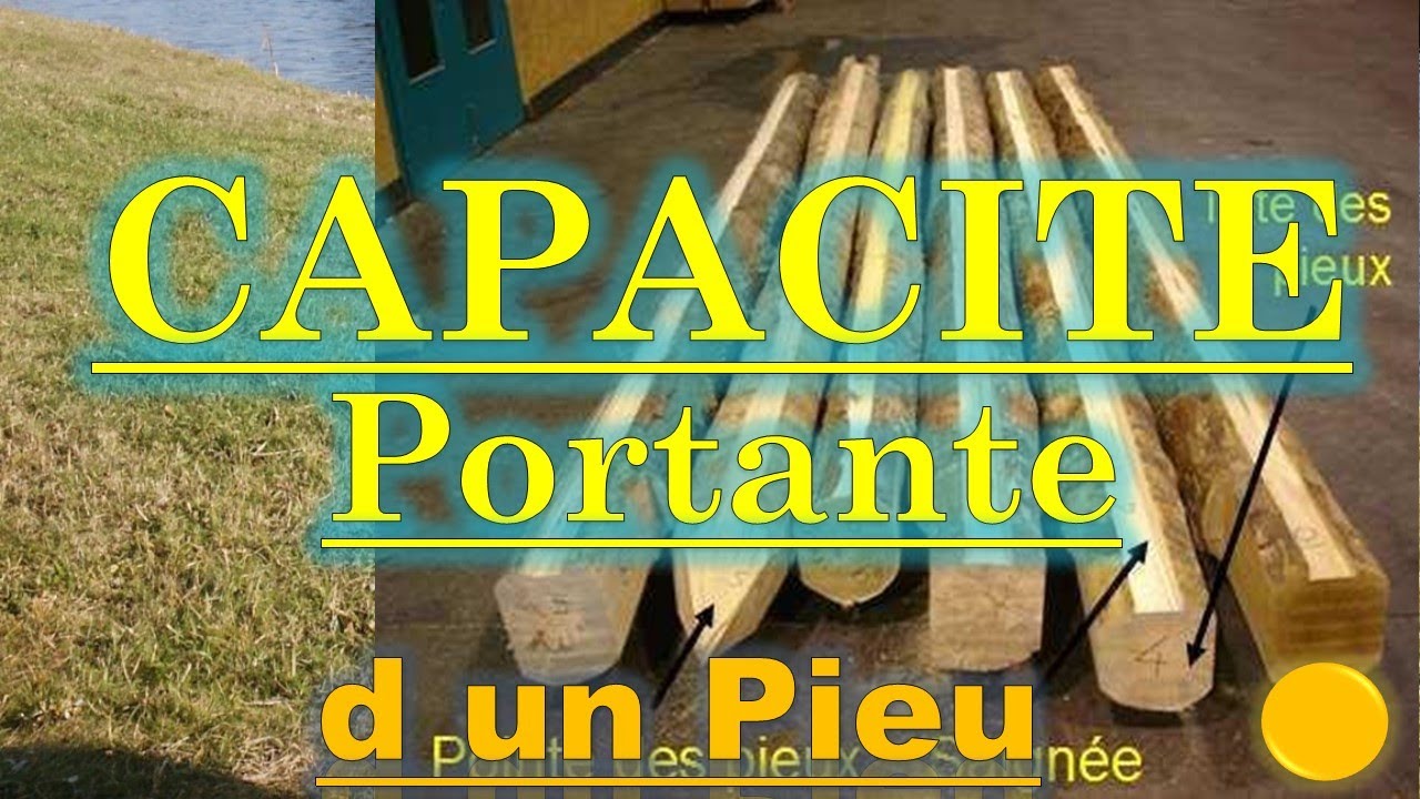 fondations Profondes: Un exercice de calcul de capacité portante de ...