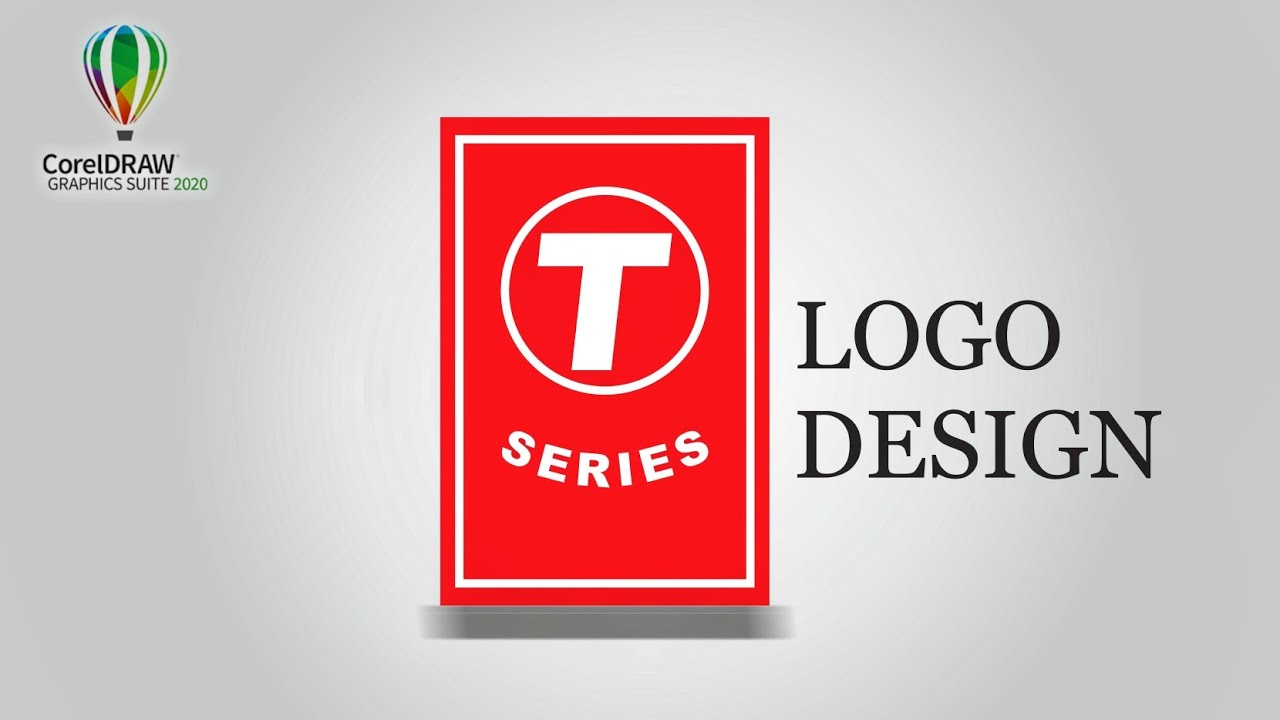 T-Series Logo Design in Coreldraw | Coreldraw Tutorial | t-series ...