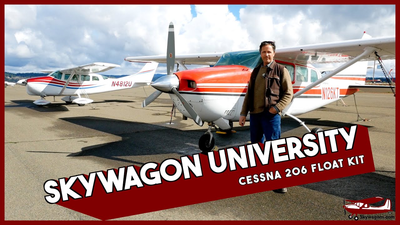 Cessna 206 Float Kit - YouTube
