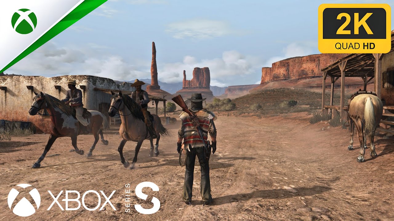 Red Dead Redemption 1 Remastered - Xbox Series S Gameplay | 2K 60FPS ...