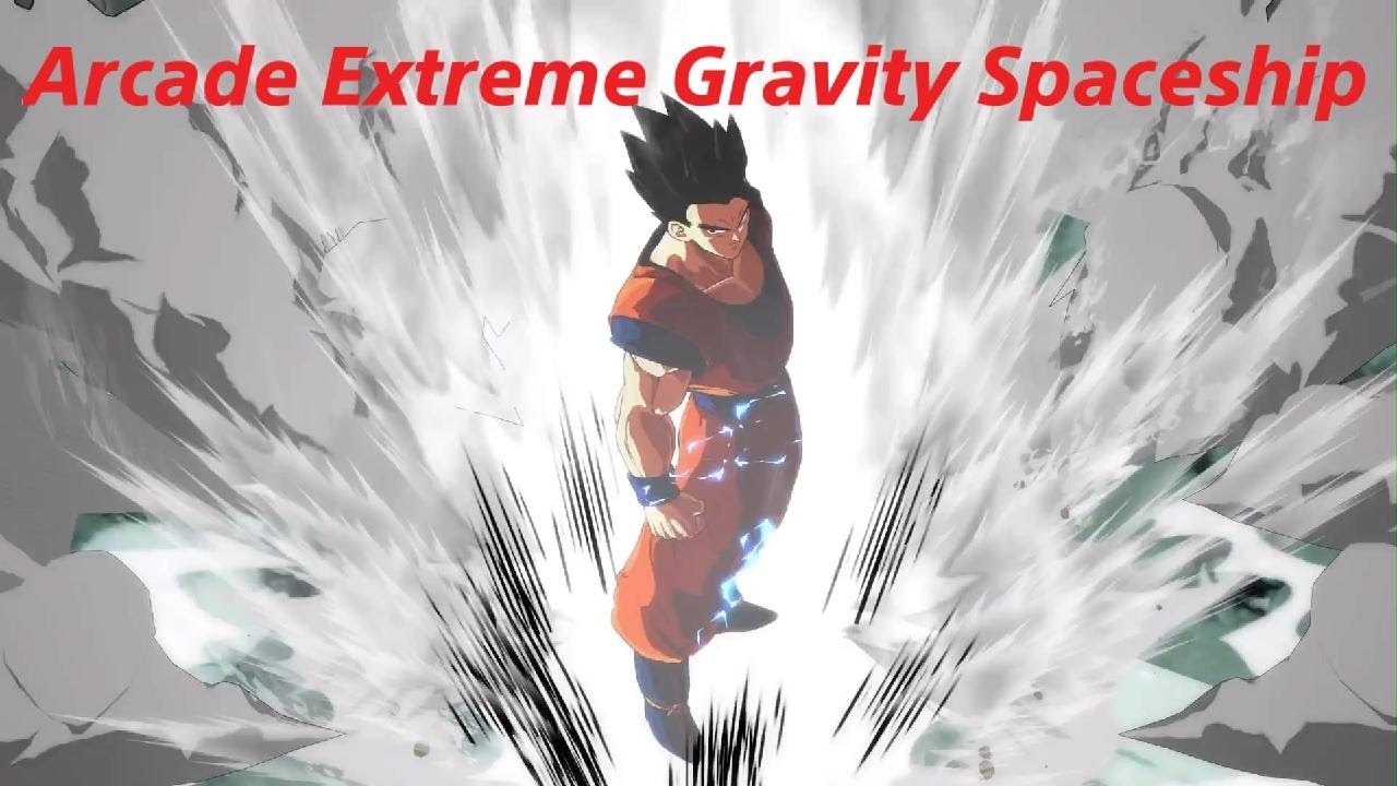 DRAGON BALL FighterZ Arcade Extreme Gravity Spaceship A Grade - YouTube