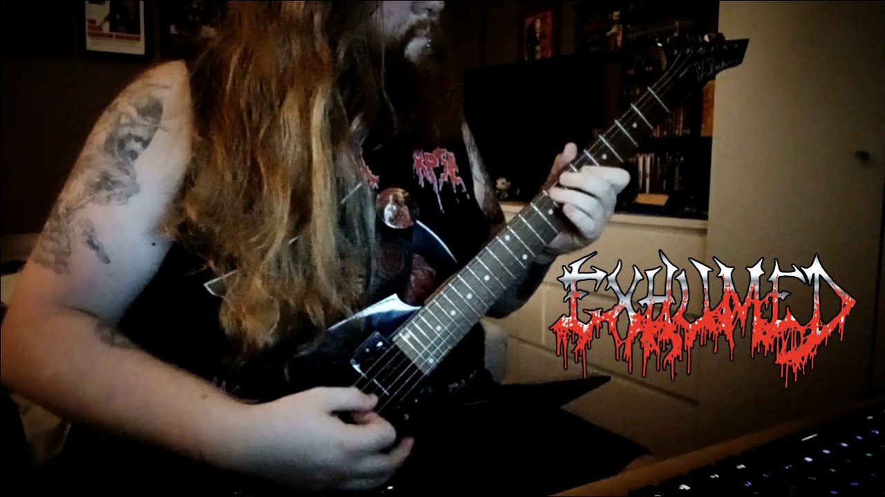 Exhumed - Drained of Color (Guitar Cover) - YouTube