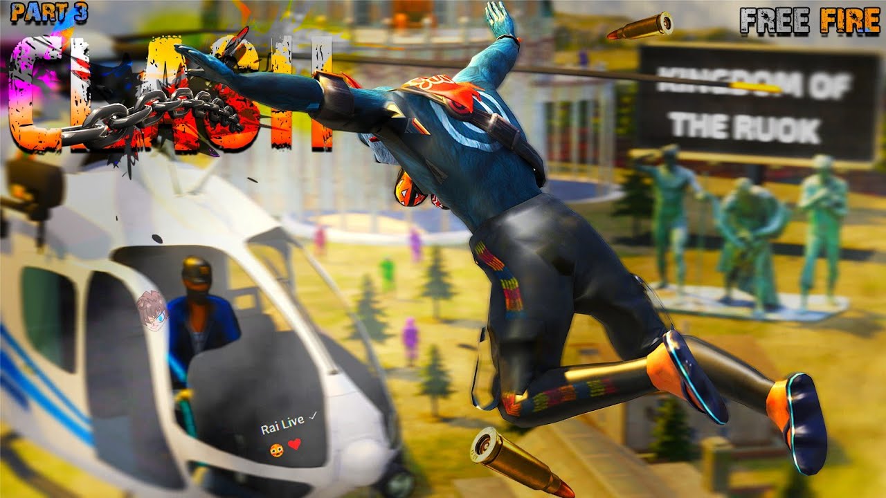 RUOK vs RAISTAR Part 3 🔥 3D ANIMATION MONTAGE FREE FIRE MAX ️ Edited by ...