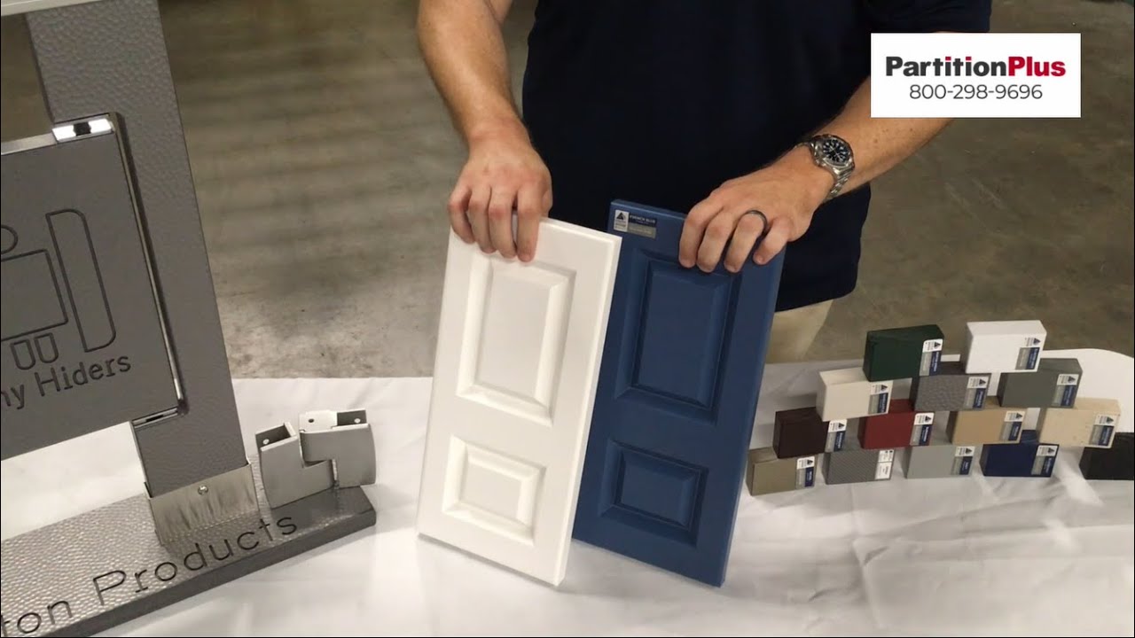 Engraved Solid Plastic HDPE Toilet Partitions by Scranton Products ...