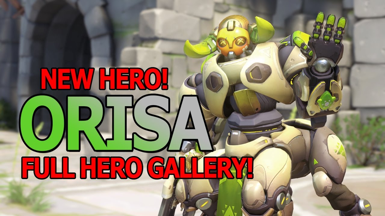 Orisa - Full Hero Gallery (Overwatch ) - YouTube